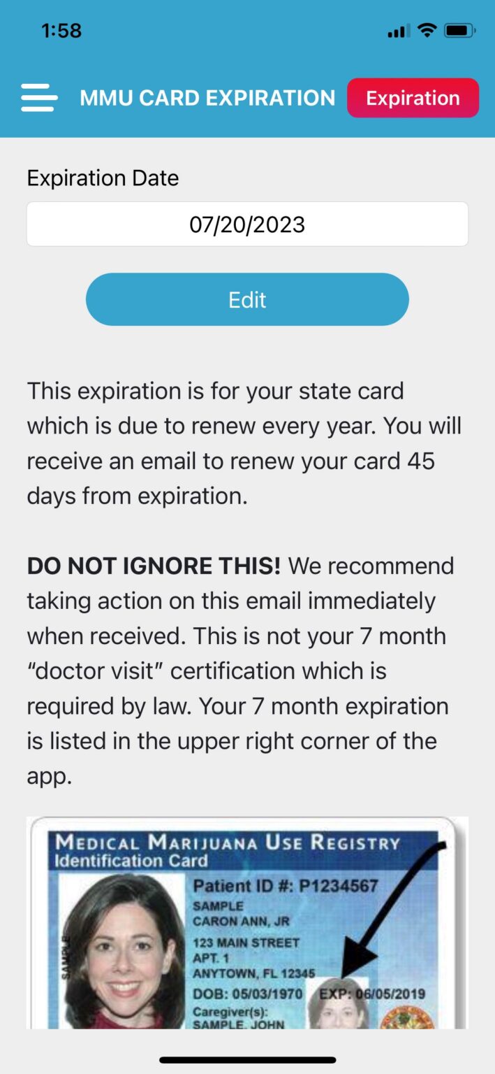 Instructions for Renewing Medical Marijuana Card - My Florida Green